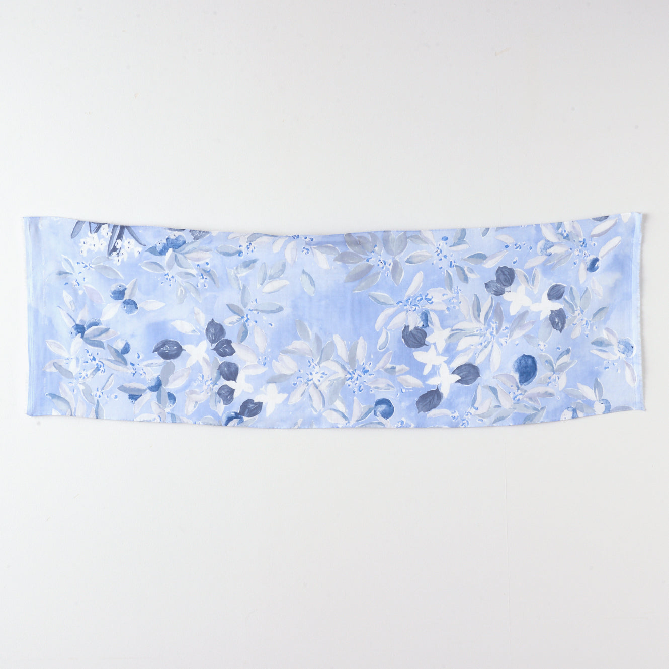 nani IRO Double Gauze Tenugui - Blue | Kokka Fabrics