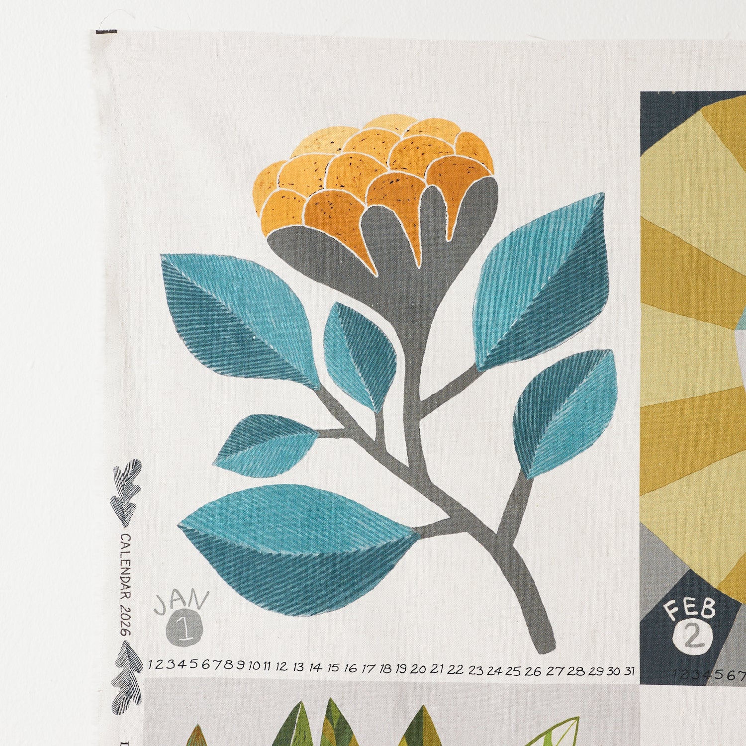 bookhou 2026 Fabric Calendar – Kokka Fabrics