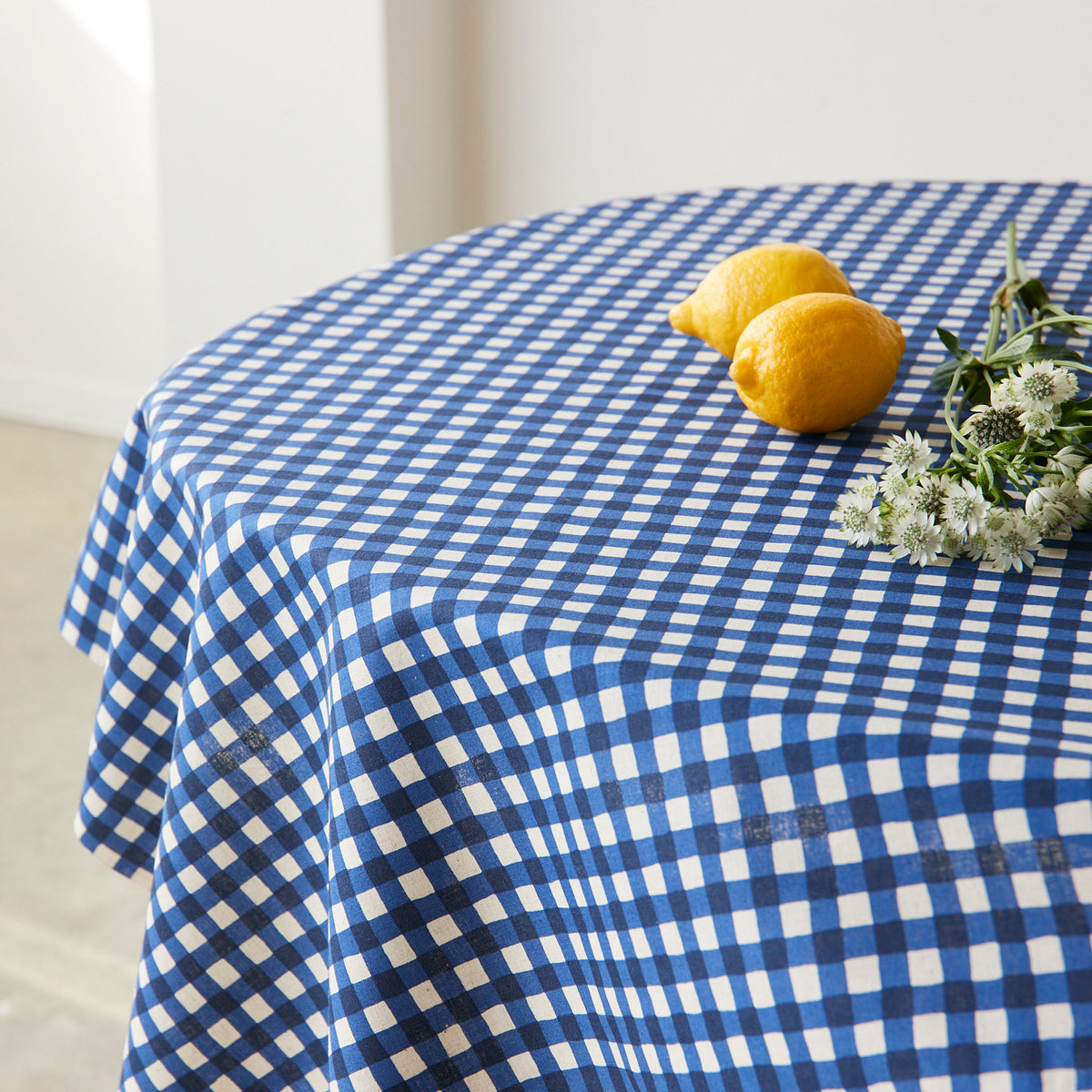 Gin-gam Check Linen Cotton Sheeting TC-1048-1 – Kokka Fabrics