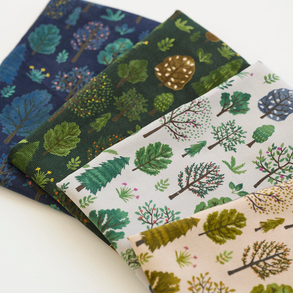 Forest Lightweight Pinwale Corduroy - KOKKA Original Design | Kokka Fabrics