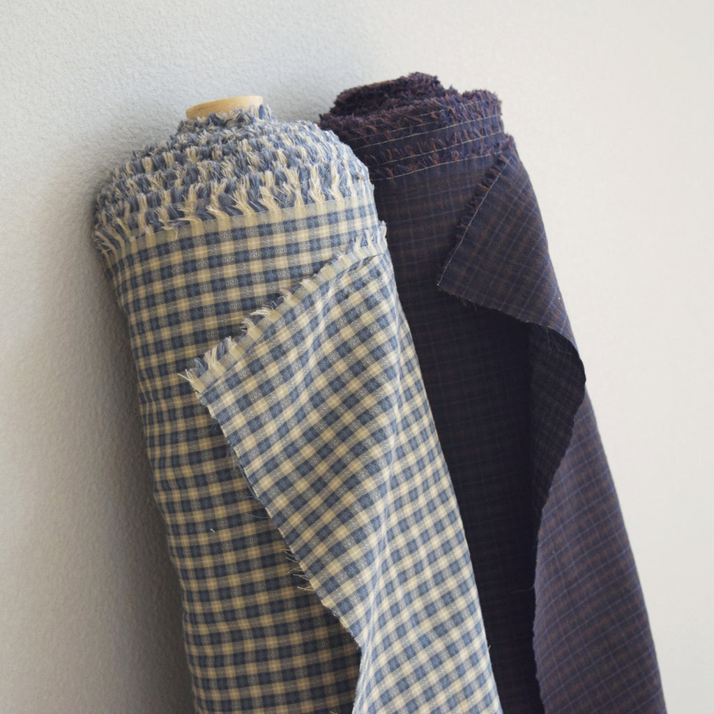 Yarn Dyed Craft Washer Mini Check Cotton Dobby | Kokka Fabrics