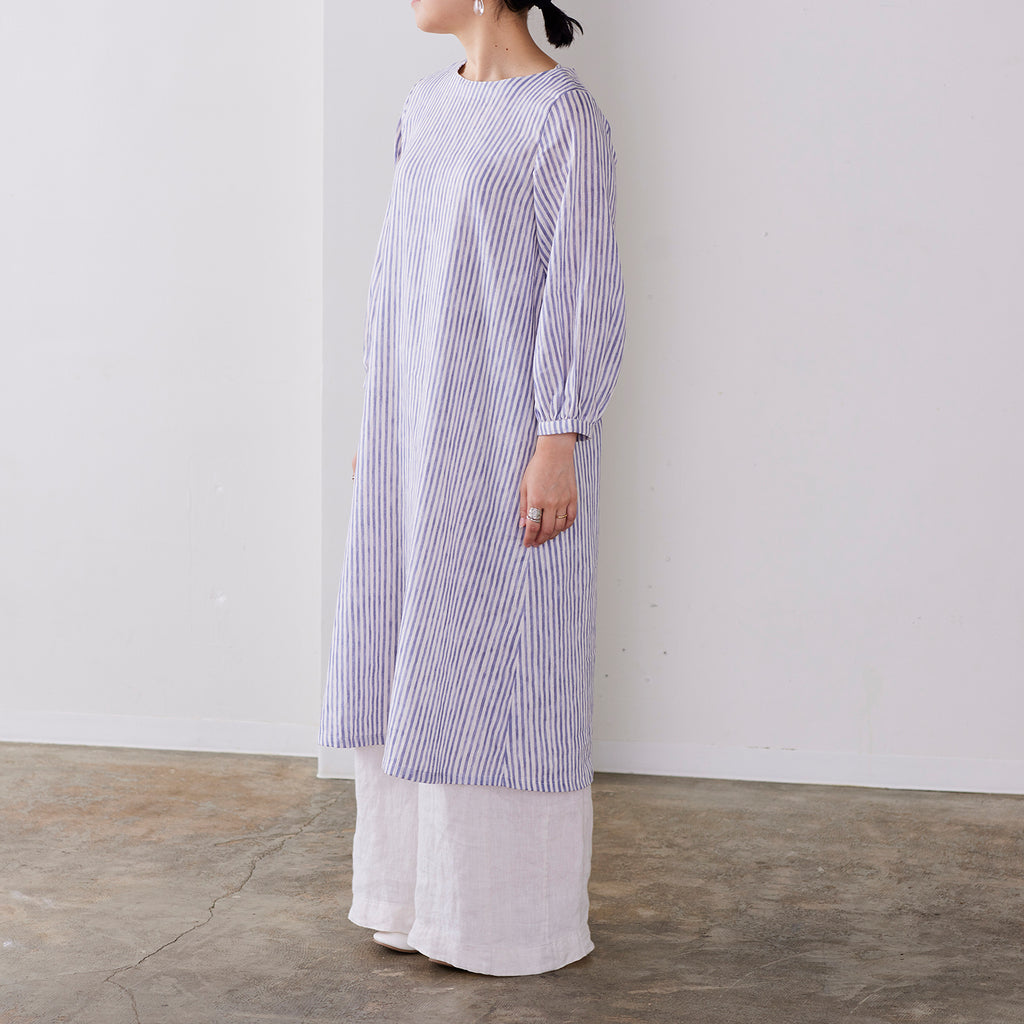 Shima Shima Stripe Linen Cotton Sheeting | Kokka Fabrics
