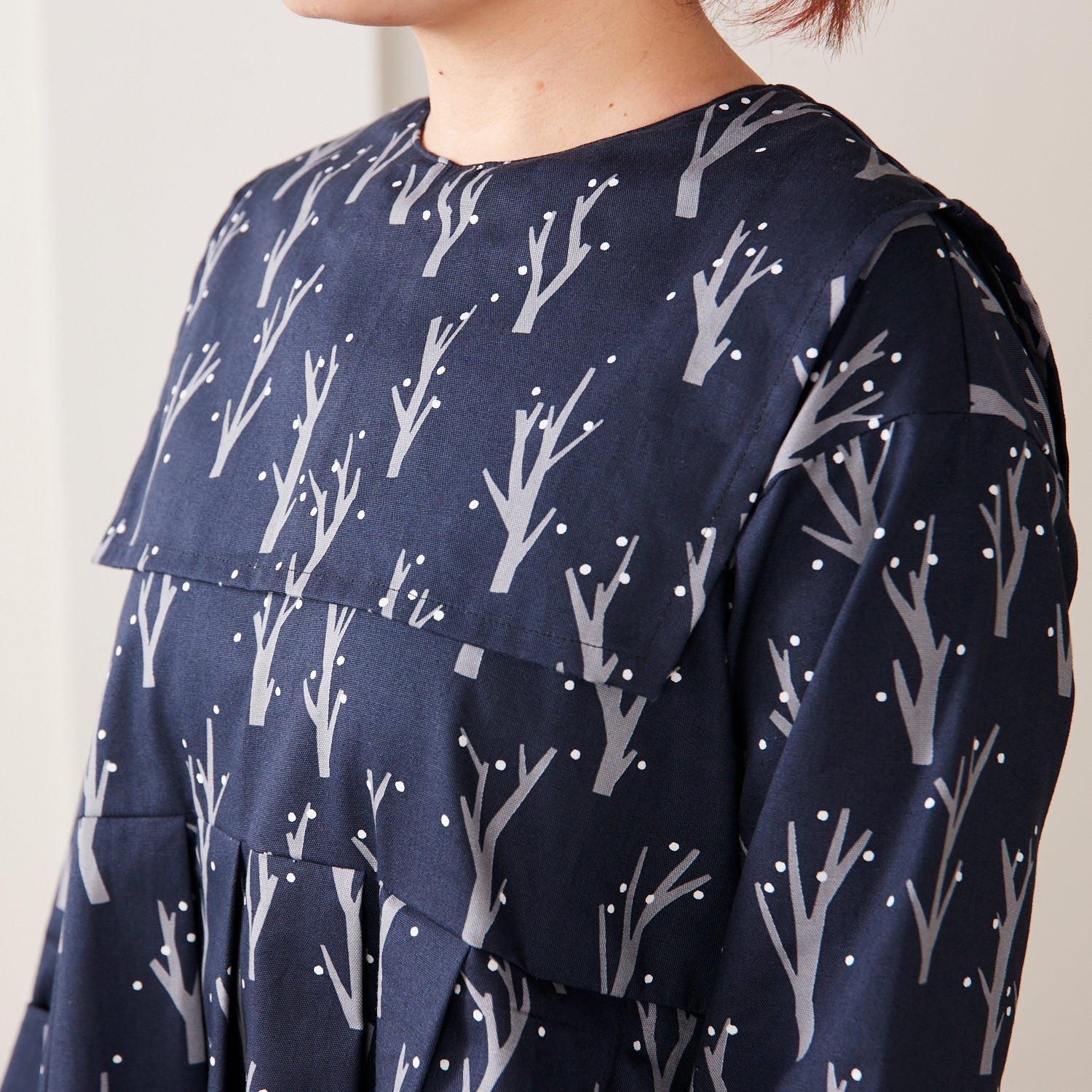 MUDDY WORKS Flowering Tree Organic Cotton Oxford – Kokka Fabrics